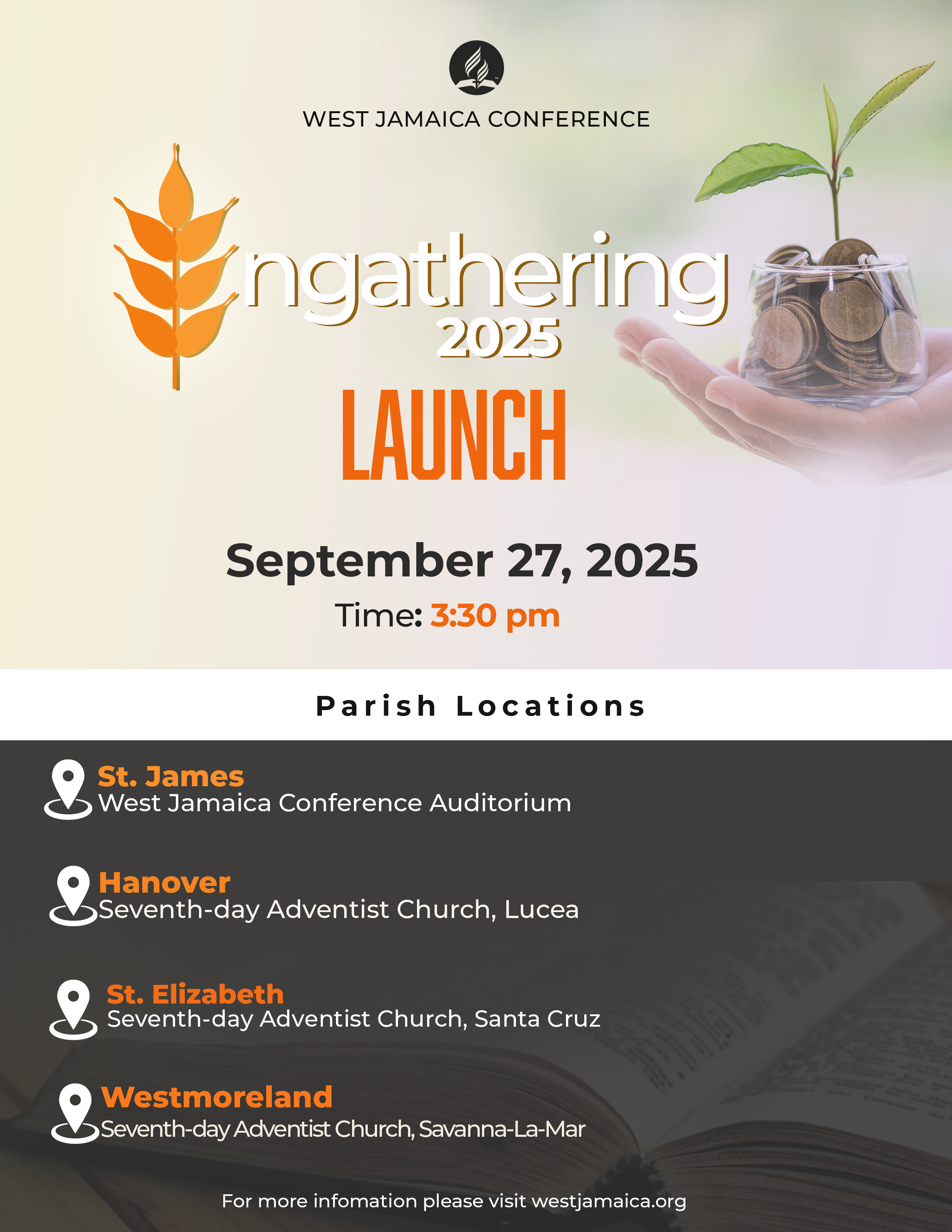 West Jamaica Conference of Seventh-day Adventists :: Ingathering 2025